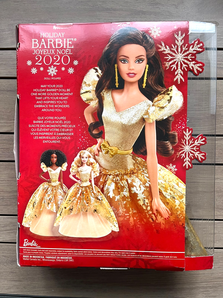 BARBIE HOLIDAY 2020 BRUNETTE VERSION NRFB | eBay