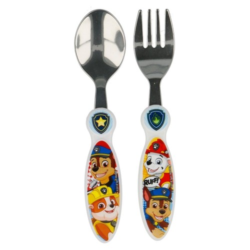 Boys Girls Cutlery Set Stainless Steel Plastic Fork Spoon For Kids and ...