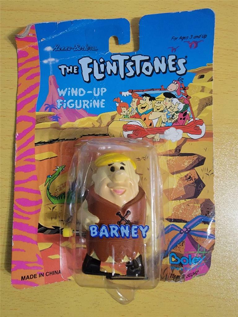 1992 The Flintstones Barney Wind Up Walker in Original Package | eBay