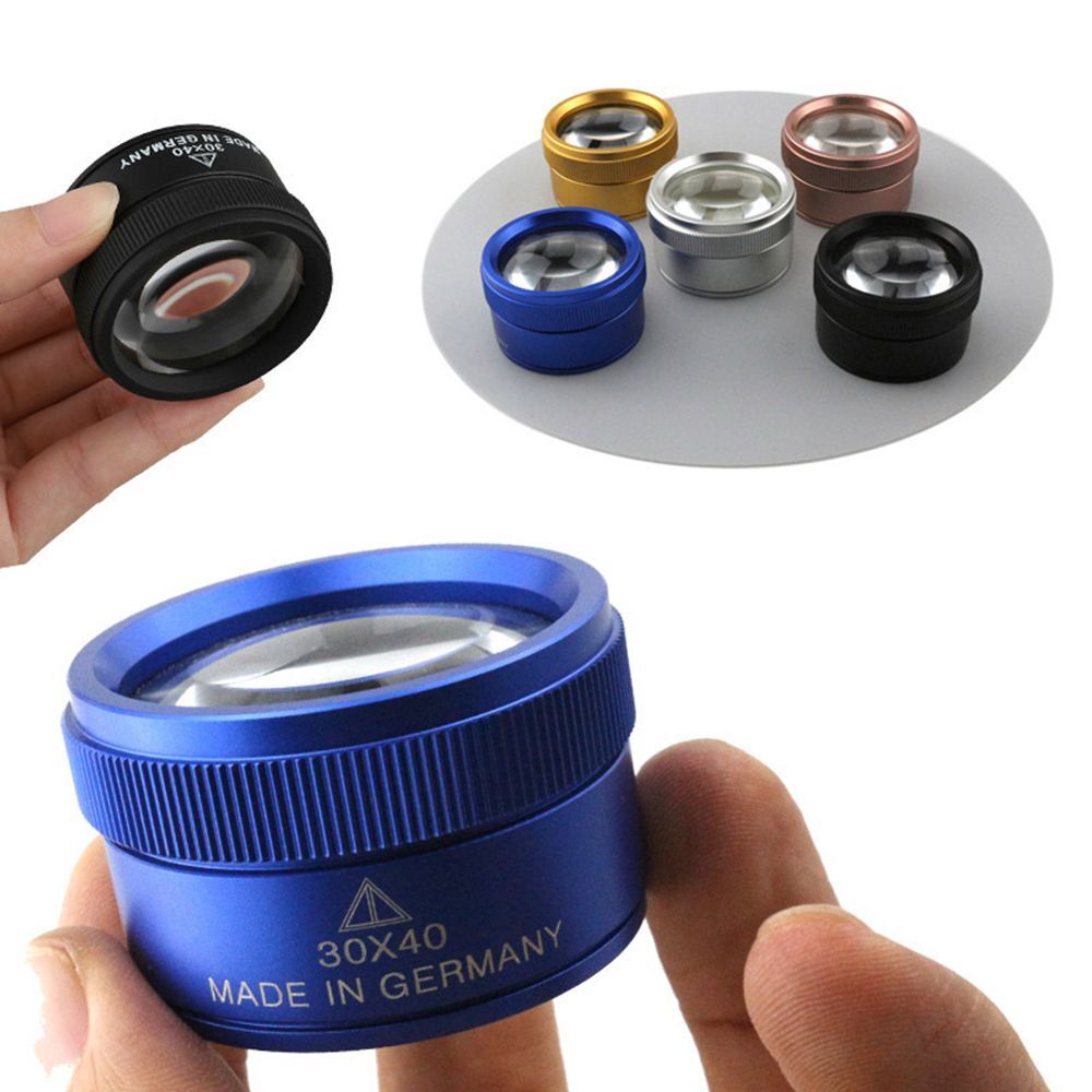 Mini Premium HD Magnifier Measuring Magnifier Microscope Glass Lens ...