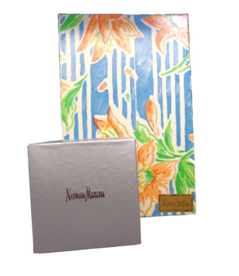 2 NEIMAN MARCUS GIFT JEWELRY EMPTY BOXES FLOWERS RIBBON BOWS | eBay