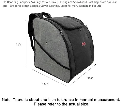 Ski Snowboard Boot Helmet Bag Camping Backpack | eBay