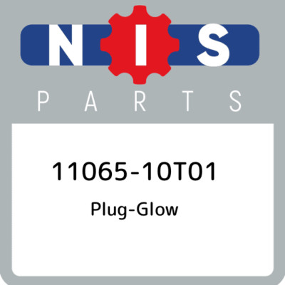 11065-10T01 Nissan Plug-glow 1106510T01, New Genuine OEM Part | eBay