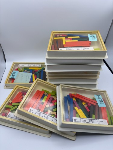 11 Sets VTG 1990 Wooden Cuisenaire Rods | eBay