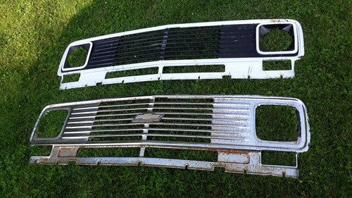 1971-1977 Chevy Van OEM g10 g20 g30 grille Metal 1 PAINTED OR 1 CHROME ...