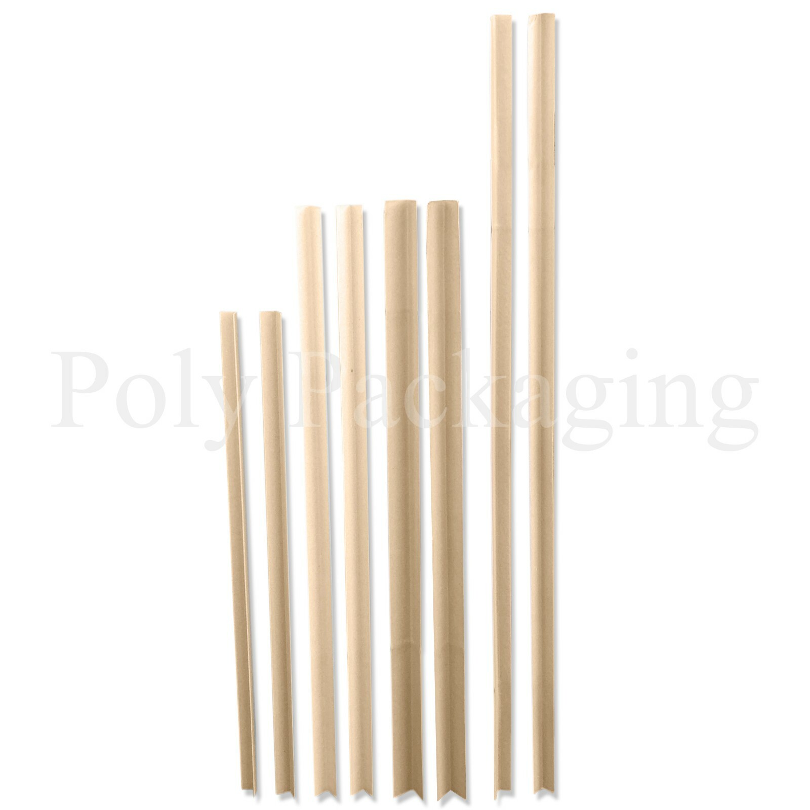 CARDBOARD PALLET EDGE PROTECTORS *ANY SIZE/QTY* Corner Guards Strips L ...