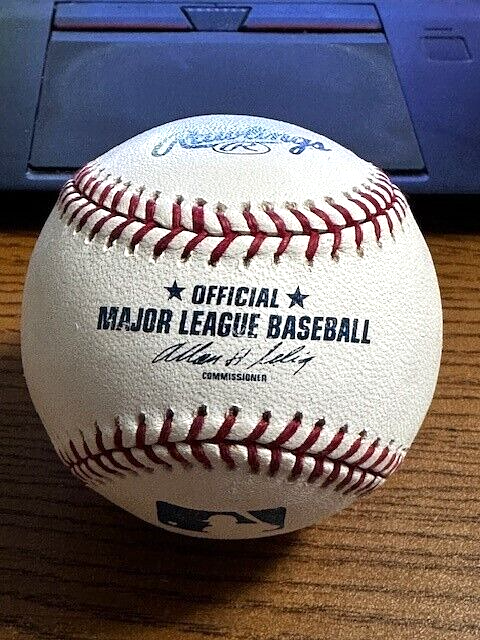 JIM BUNNING 4 SIGNED AUTOGRAPHED OML BASEBALL! Phillies, Tigers! "HOF ...