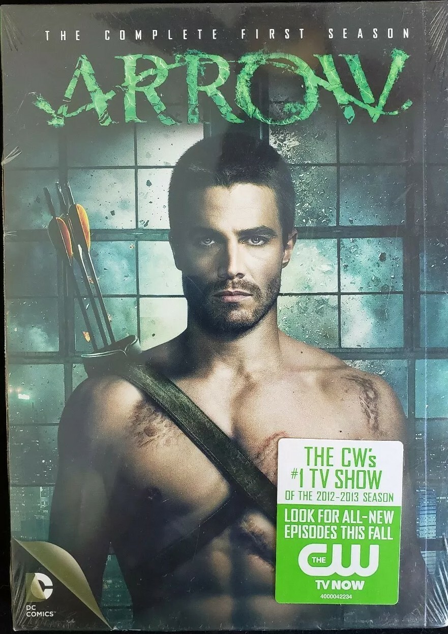 ARROW: The Complete First Season (5-Disc DVD Box Set, 2013) DC Comics ...