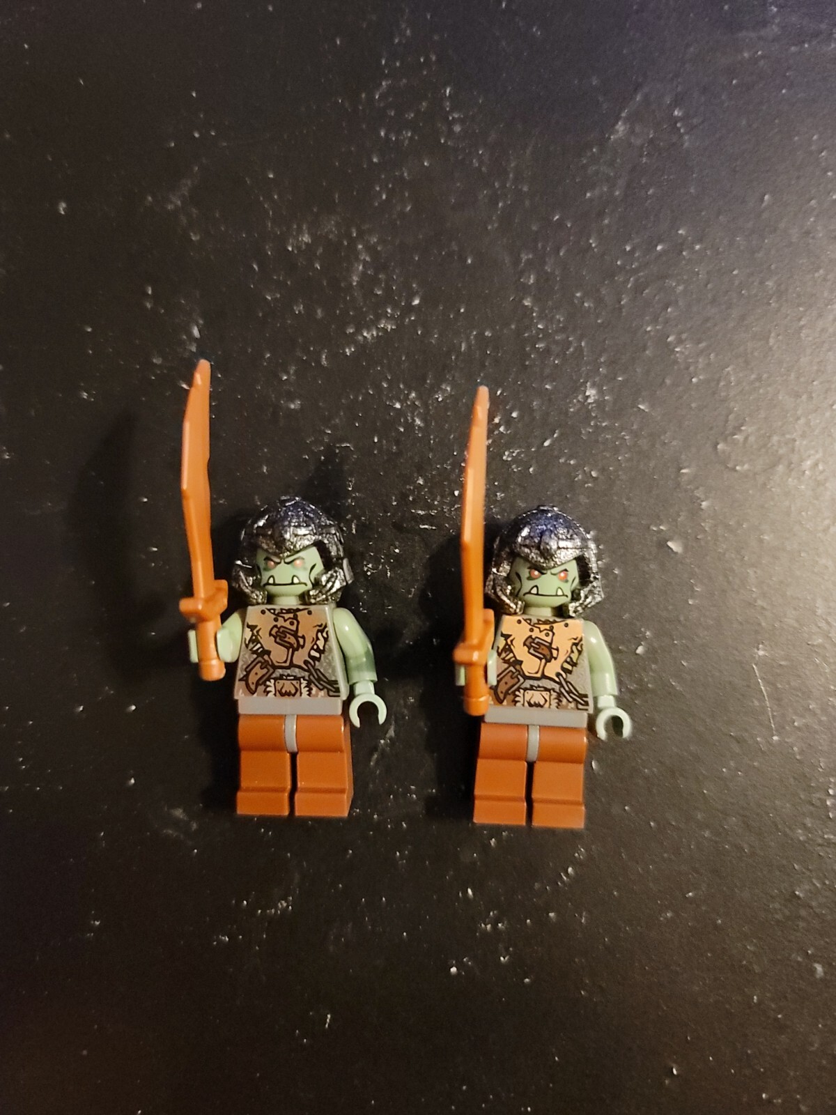 Lego Troll Warrior 2 Fantasy Era With Swords | eBay
