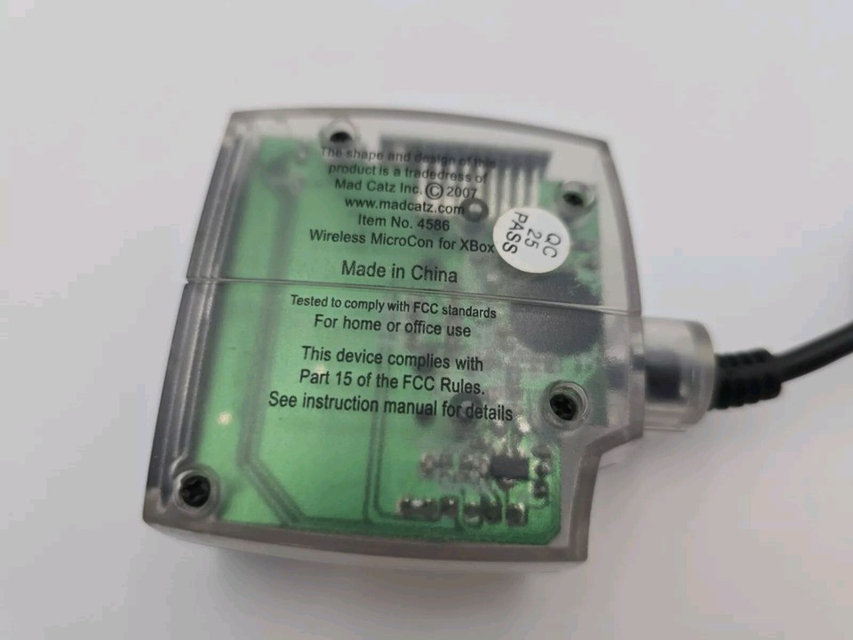Mad Catz Wireless MicroCon Adapter Dongle Receiver for Xbox 4586 | eBay