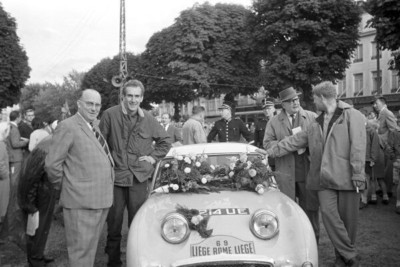 John Sprinzel John Patten Austin Healey Sprite MkI Rally Car 1960 4x6 ...