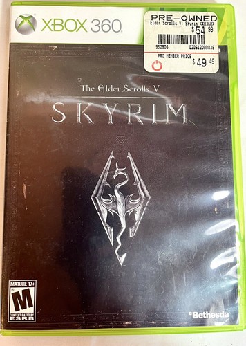 Elder Scrolls V Skyrim Prima Official Game Guide w/ map X-Box 360 | eBay