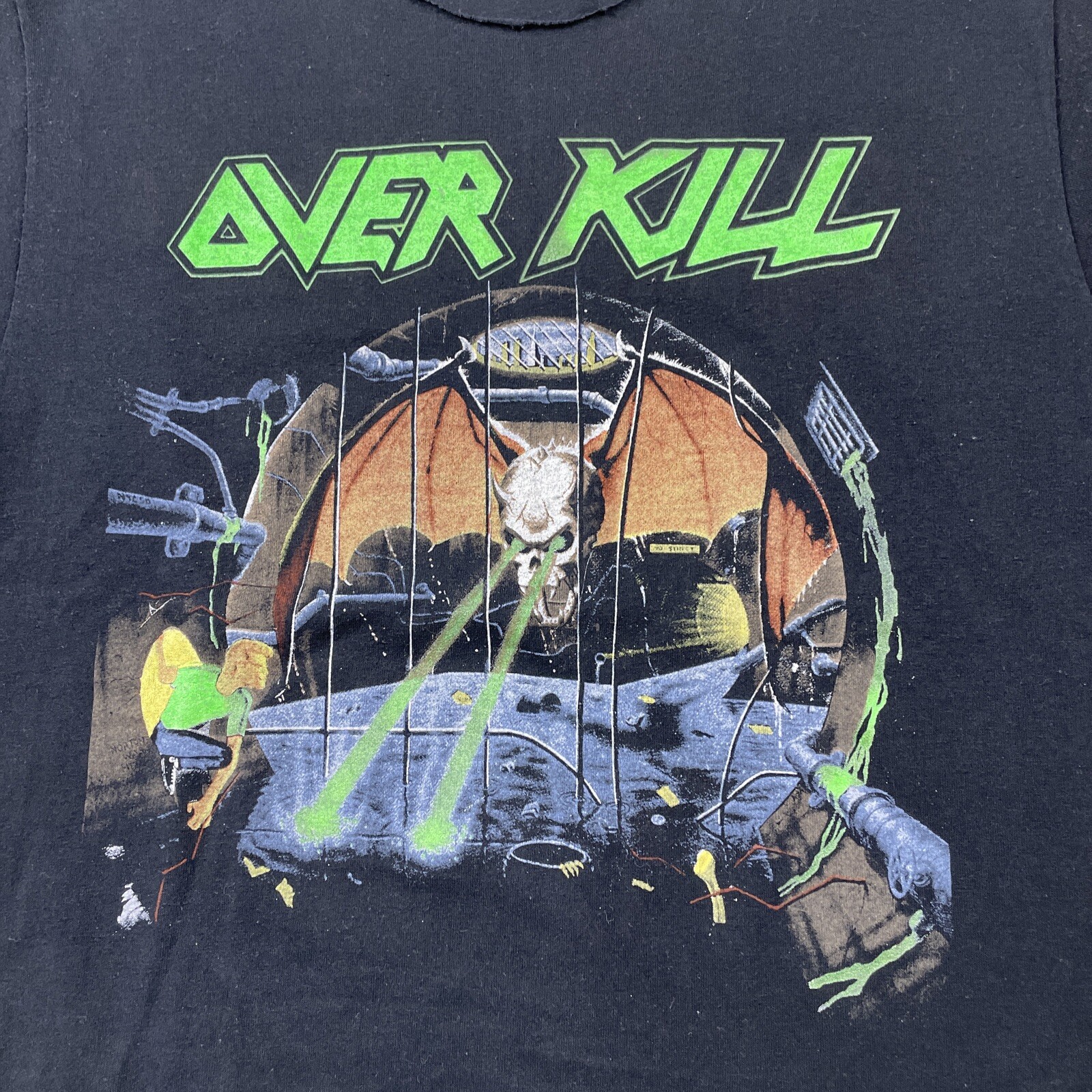 Vintage 1988 Overkill Shirt Under The Influence Tour … - Gem