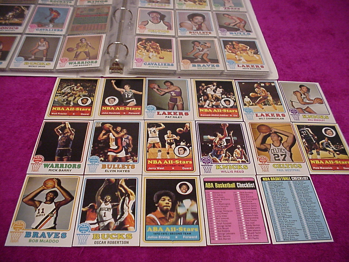 1973 Topps Basketball Complete 264 Set NICE | eBay