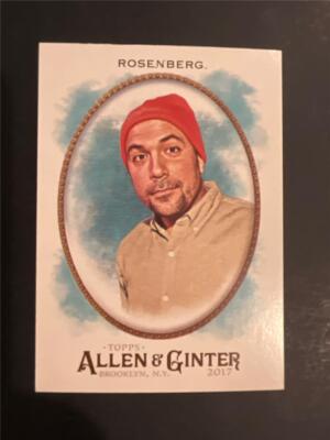 2017 Topps Allen & Ginter #32 Peter Rosenberg Radio DJ PMD Peterpalooza ...