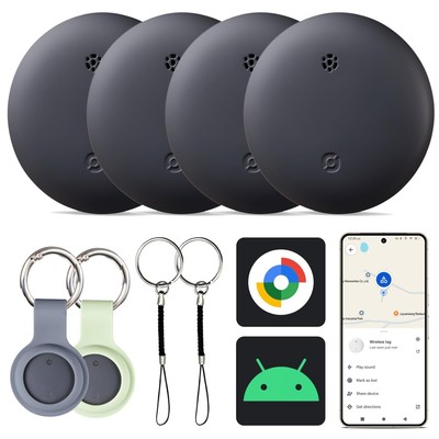 2025 Upgraded Android Air Tag, Bluetooth Tracker Tags for Android ...