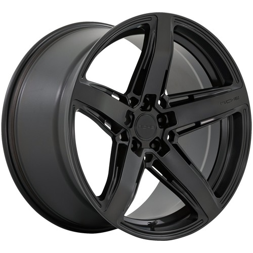 Niche M269 Teramo 20x9 5x112 +27mm Matte Black Wheel Rim 20" Inch ...