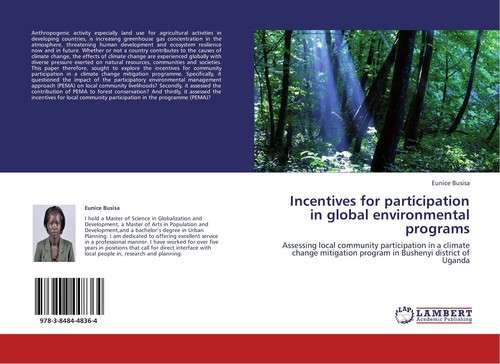 Eunice Busisa | Incentives for participation in global environmental programs | eBay.de