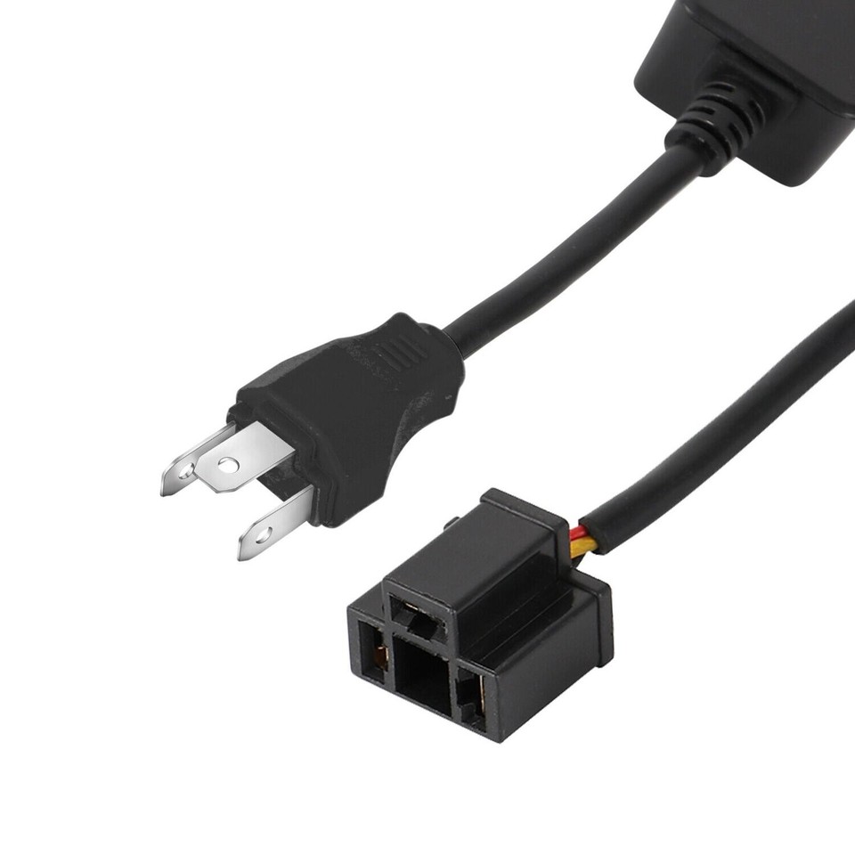 2Pcs H4 9003 LED Headlight Canbus Error Free Anti Flicker Load Resistor ...