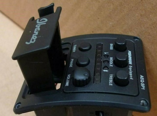 Preamp Fishman Complete Sonicore Aeq-sp1 System Pickup Ibanez ...