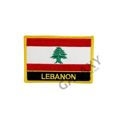 Lebanon Patch / Lebanon Flag / Iron On | eBay