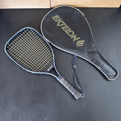 Vintage DP LEACH Graphite Racketball Racquet w/ Ektelon Case | eBay