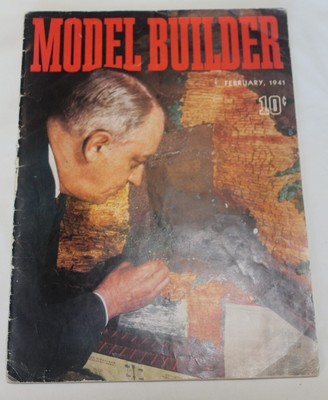 MODEL BUILDER MAGAZINE BY LIONEL CORPORATION PRE-WAR FEBRUARY, 1941 | eBay