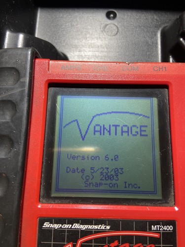 Snap on MT2400 Vantage Diagnostic Power Graphing Meter Snap-on for sale ...
