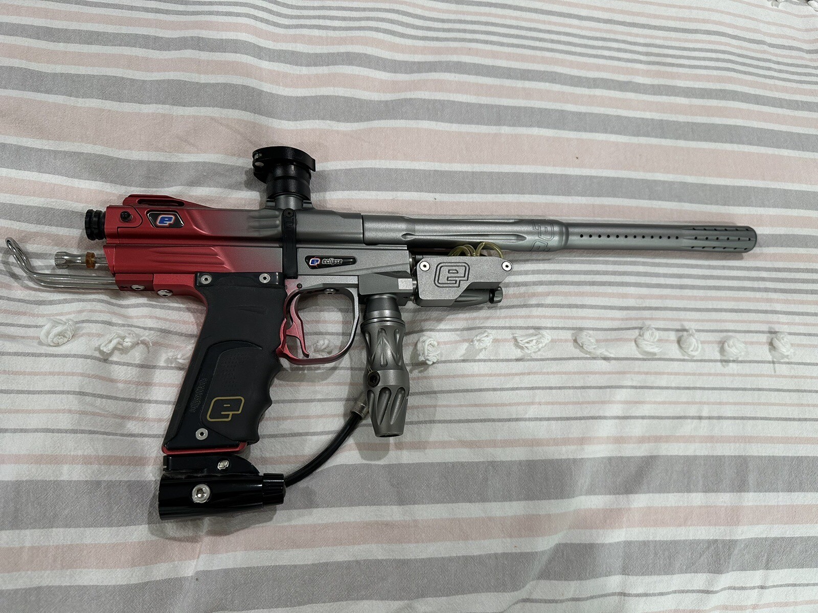 Paintball Planet Eclipse Autococker FT2 Red To Steel Grey Rare ...