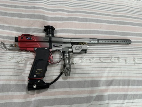 Paintball Planet Eclipse Autococker FT2 Red To Steel Grey Rare Excellent Cond | eBay
