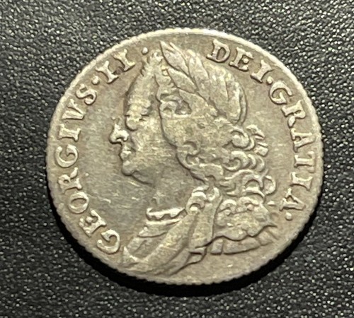 Great Britain 1758/7 6 Pence Silver Coin: George II | eBay