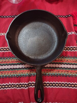 Birmingham Stove & Range Co (BSR) No. 5 Cast Iron Skillet 8 1/8" W/Heat ...