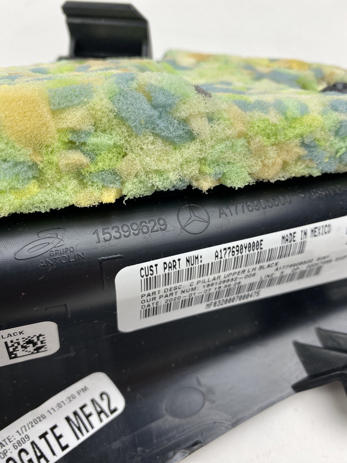 Genuine Mercedes-Benz OEM Left Rear C-Pillar Upper Qtr Trim 177-690-55 ...