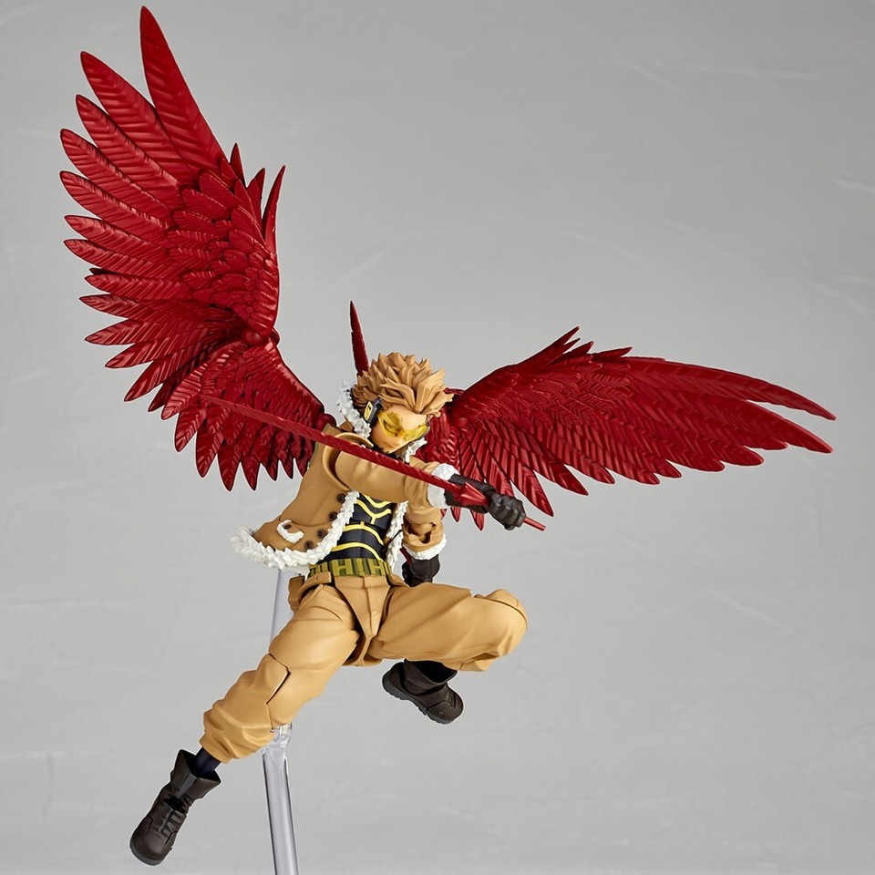 My Hero Academia Hawks 6.1in Anime Action Figure PVC Statue Amazing ...