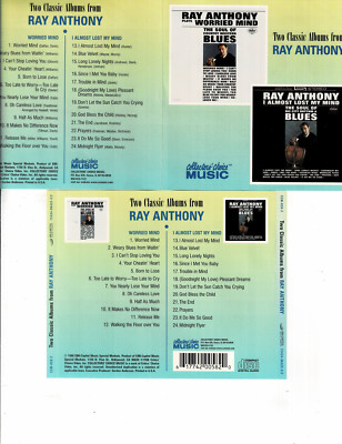 RAY ANTHONY - WORRIED MIND / I ALMOST LOST MY MIND (CD 1998) **24 ...