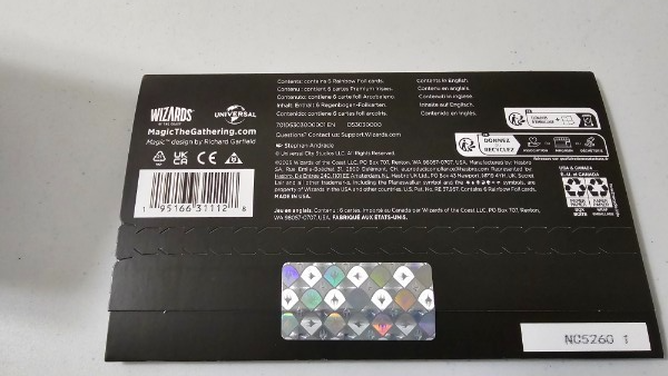 Magic The Gathering Jaws Secret Lair Foil - Sealed MTG. Ready to Ship ...