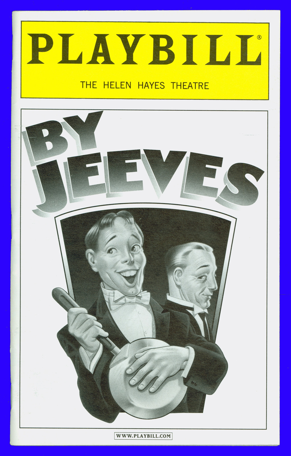Playbill + By Jeeves + John Scherer , Martin Jarvis , Donna Lynne ...