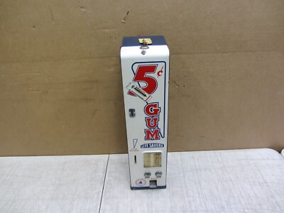 VTG SHIPMAN 5 CENT WRIGLEYS GUM LIFE-SAVERS CANDY VENDING MACHINE COIN ...