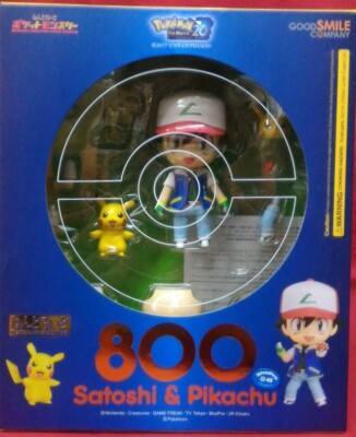 Nendoroid Pokemon Satoshi & Pikachu Figure #800 Good Smile Company ...