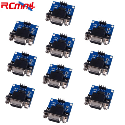 10pcs MAX3232 RS232 to TTL Serial Port Module Converter Board for ...