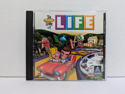 Game of Life CD-ROM PC 1998 Instruction Manual Windows Hasbro 1-DAY ...
