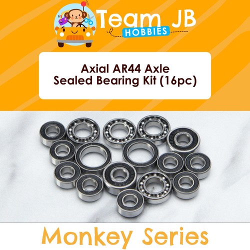 Axial AR44 Axle - Front and Rear - SCX-10.2 - 16 Pcs Rubber Sealed ...