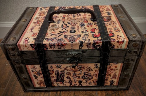 Tattoo Supply case Sailor Jerry Flash art BIG travel case | eBay