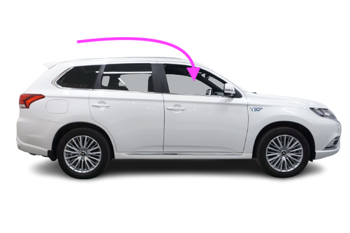 Fits 2014-2021 Mitsubishi Outlander Passenger Side Front Right Door ...