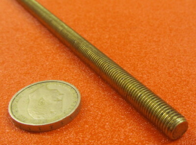 Threaded Brass Rods, RH, 5/16"-24 x 2 Foot Length, 1 unit | eBay