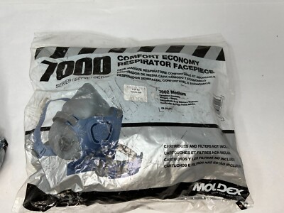NEW Pack of 1 - Moldex 7002 Respirator Facepiece 7000 Series, Medium ...