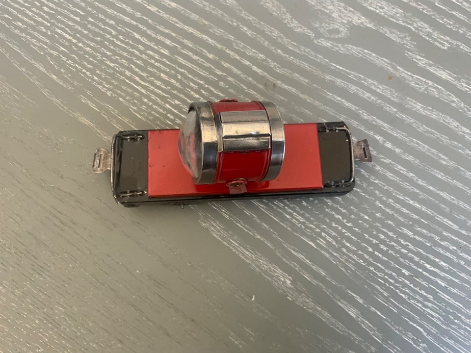 VINTAGE 1930s 561S MARX TRAIN Red & Black Searchlight Car ORIGINAL ...