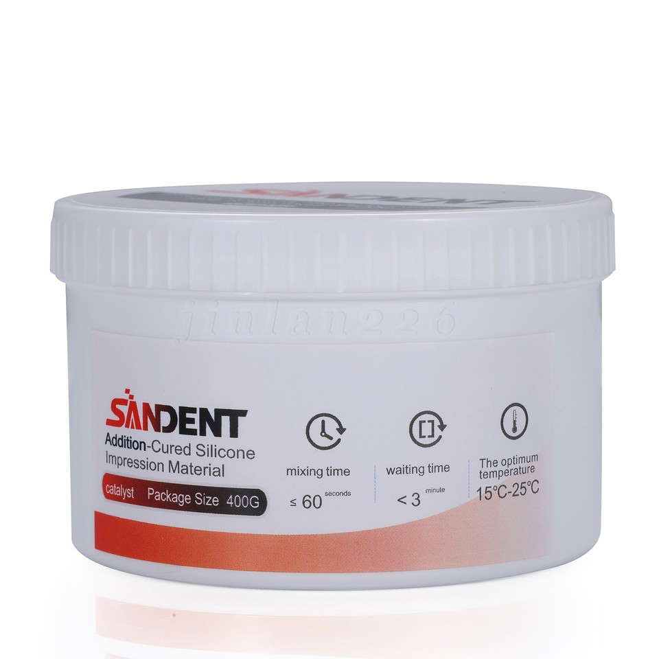 Dental Silicone Impression Material Putty Base+Catalyst 400g*2 | eBay
