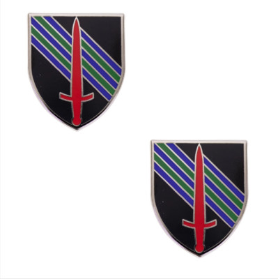 Genuine U.S. ARMY CREST 5TH SECURITY FORCE ASSISTANCE BRIGADE NO MOTTO ...