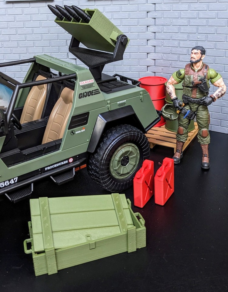 MK2 Launcher Conversion for GI Joe Classified VAMP | eBay
